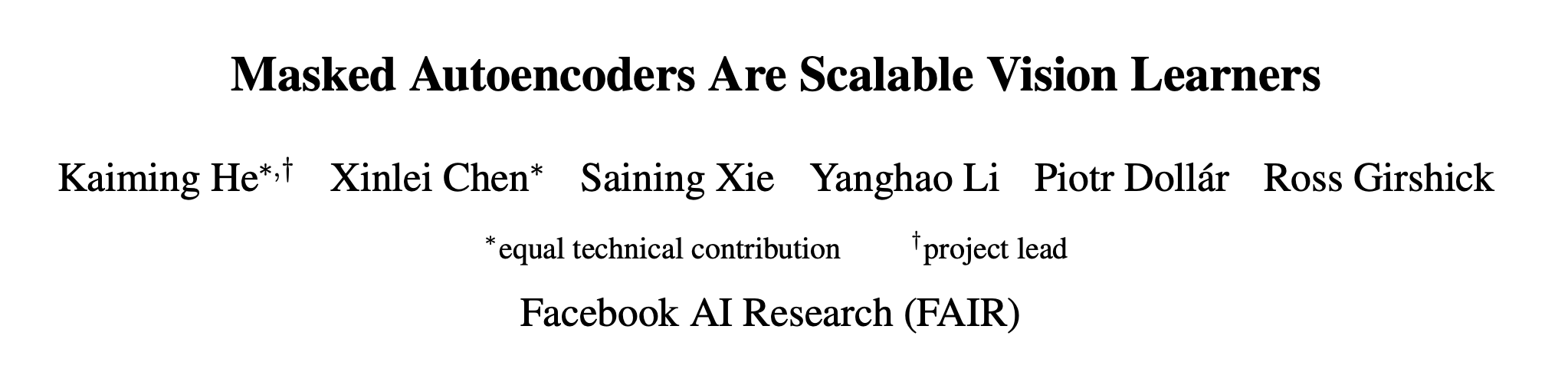 【PASSL】浅析并实现 MAE - 飞桨AI Studio星河社区
