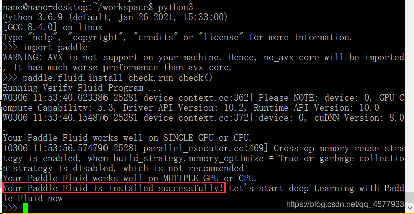 在Jetson Nano上基于python部署Paddle Inference - 飞桨AI Studio星河社区